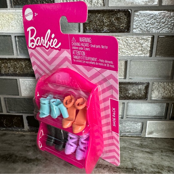 Mattel | Toys | Mattel Barbie Shoe Pack Of 4 | Poshmark